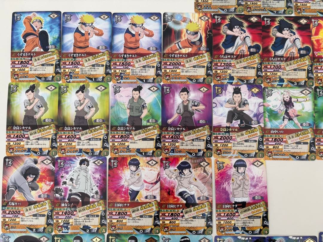 NARUTO ナルト　データカードダスまとめ売り55枚ナルティメットカードバトル