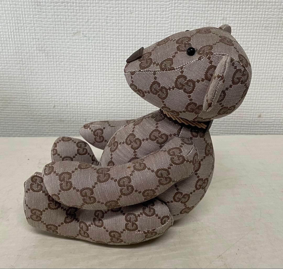 GUCCI グッチ GGキャンバス テディベア