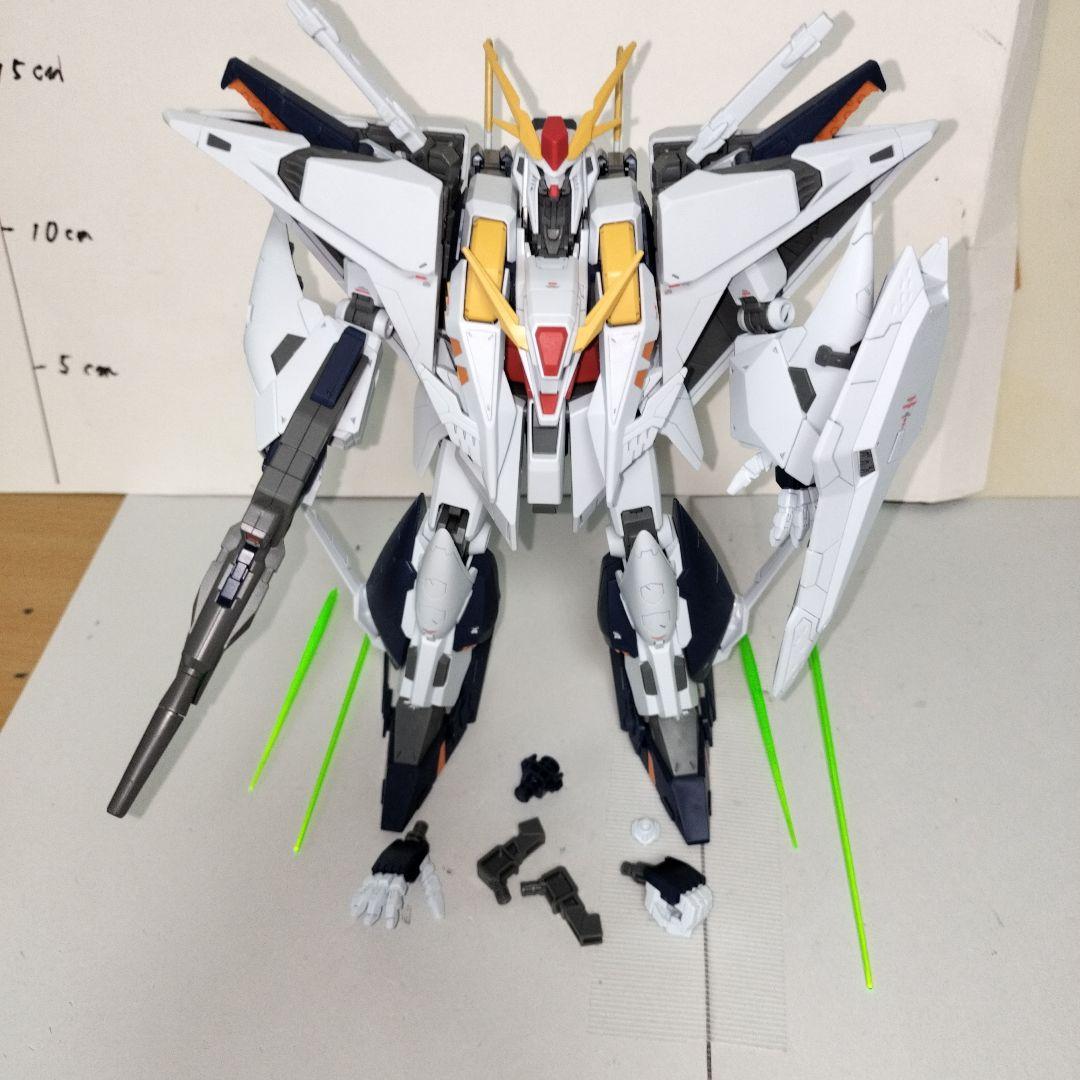 HG 1/144 クスィーガンダム 閃光のハサウェイ 塗装完成品 ガンプラ ギギ