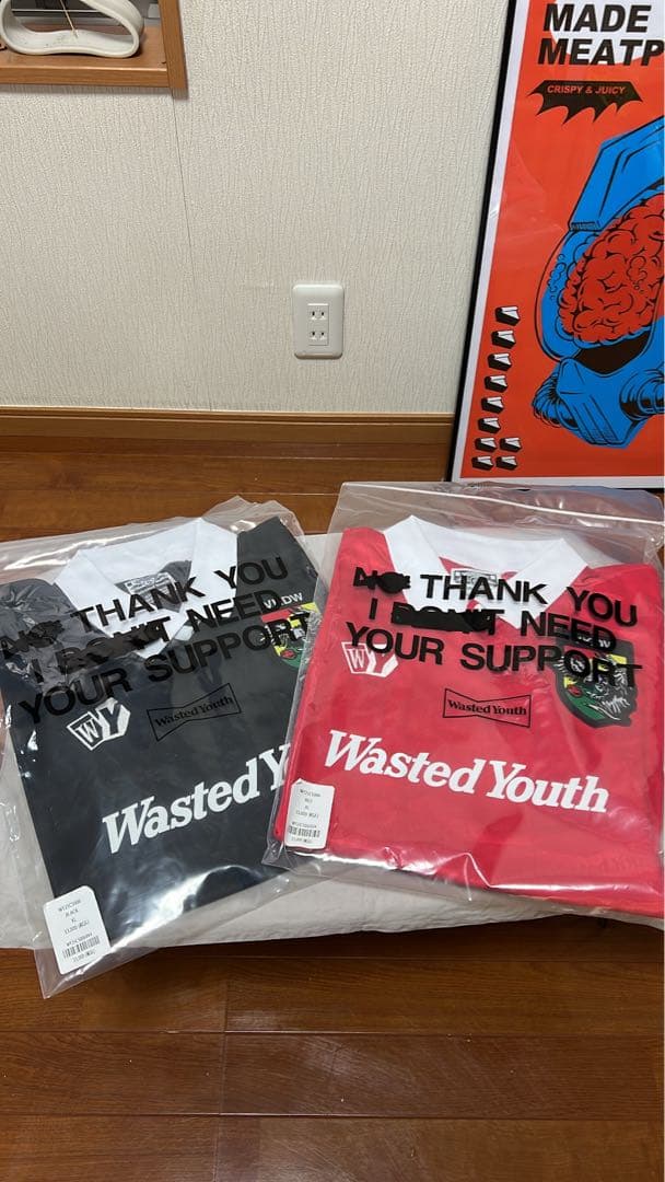 Wasted Youth Soccer サッカー XL 2枚