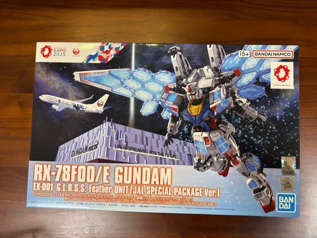 RX-78F00/E GUNDAM 万博　JAL