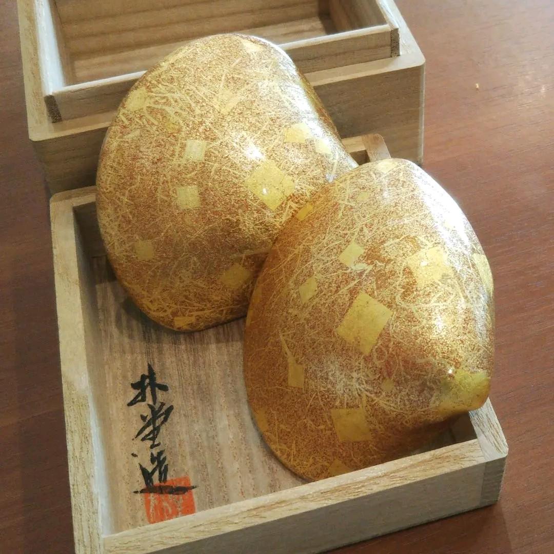 金箔工芸 御飾貝(貝合わせ)