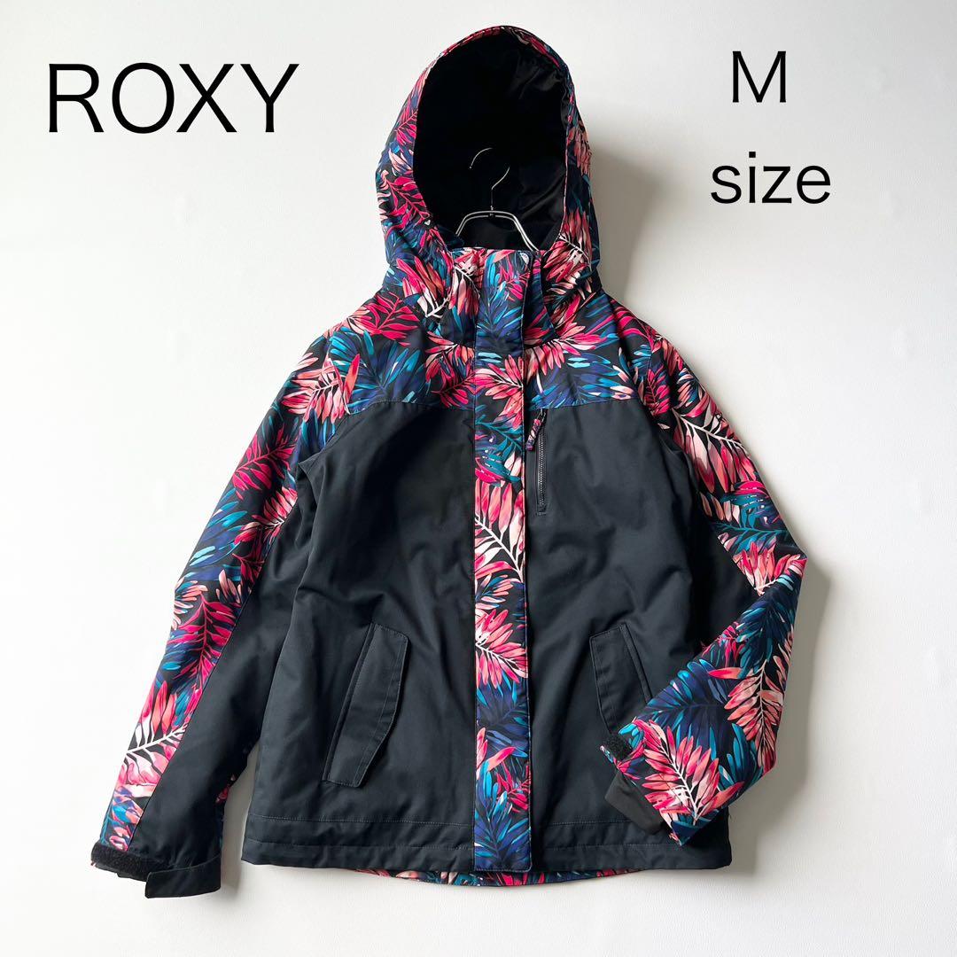 3250【美品】ROXY ジャケット 袖切替デザイン トロピカル　レディース