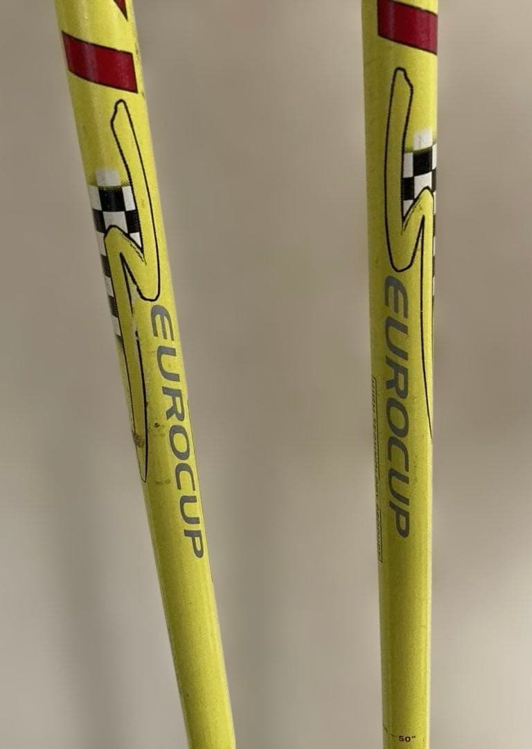LEKI スキーポール EUROCUP トリガーストラップ付　実測110cm