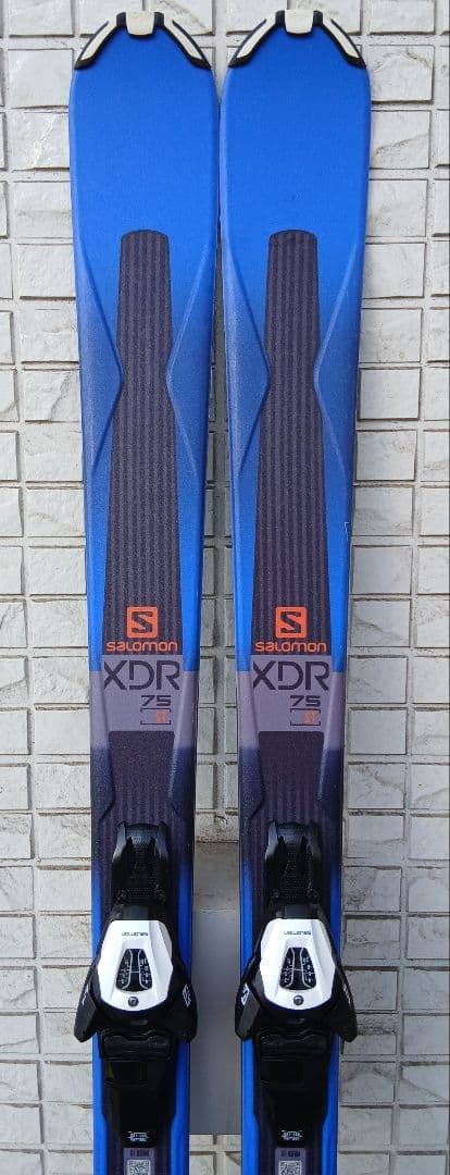 17 18 Salomon XDR 75 161cm 調整式バインディング付き