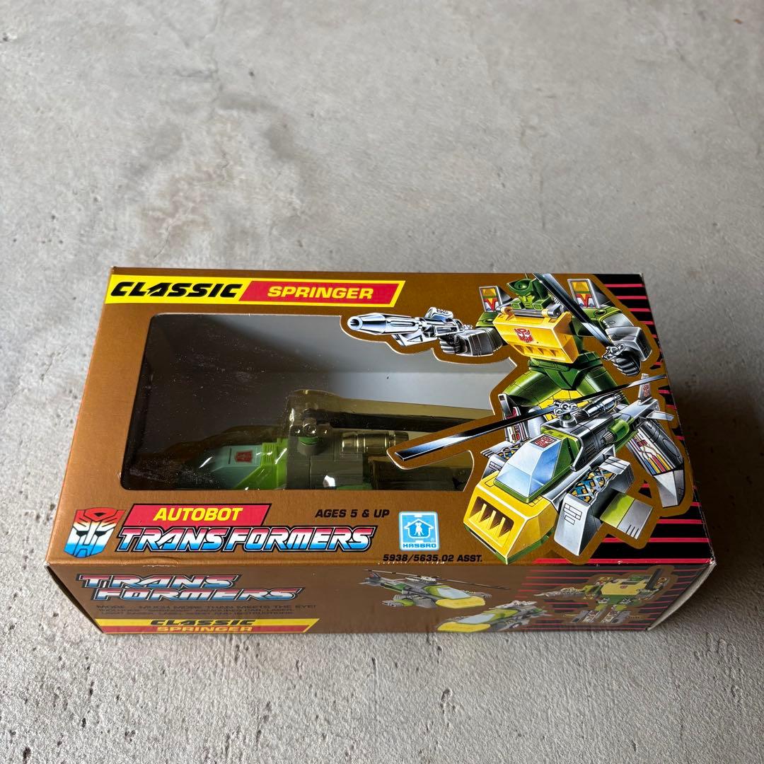 レア TRANSFORMERS CLASSIC SPRINGER G1 箱付き