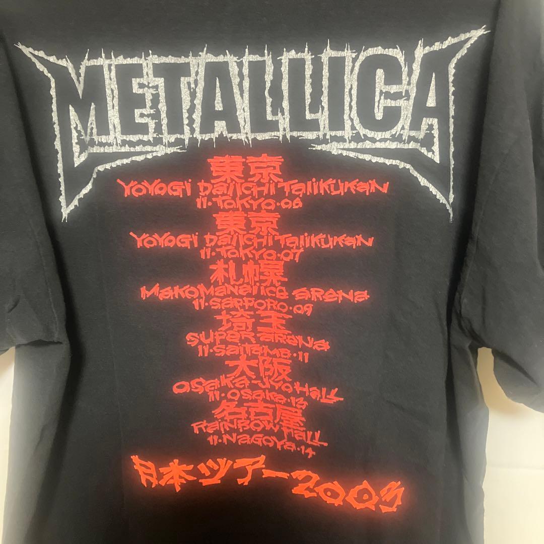 メタリカ ビンテージST. ANGER Tシャツ 2003年ツアー　ＸＬ