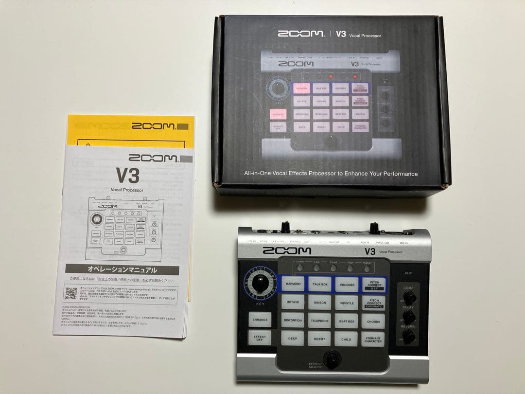 ZOOM V3 ボーカルプロセッサー
