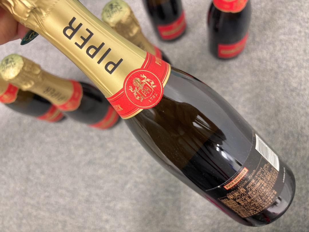 【特別価格】PIPER-HEIDSIECK シャンパンハーフボトル 6本セット