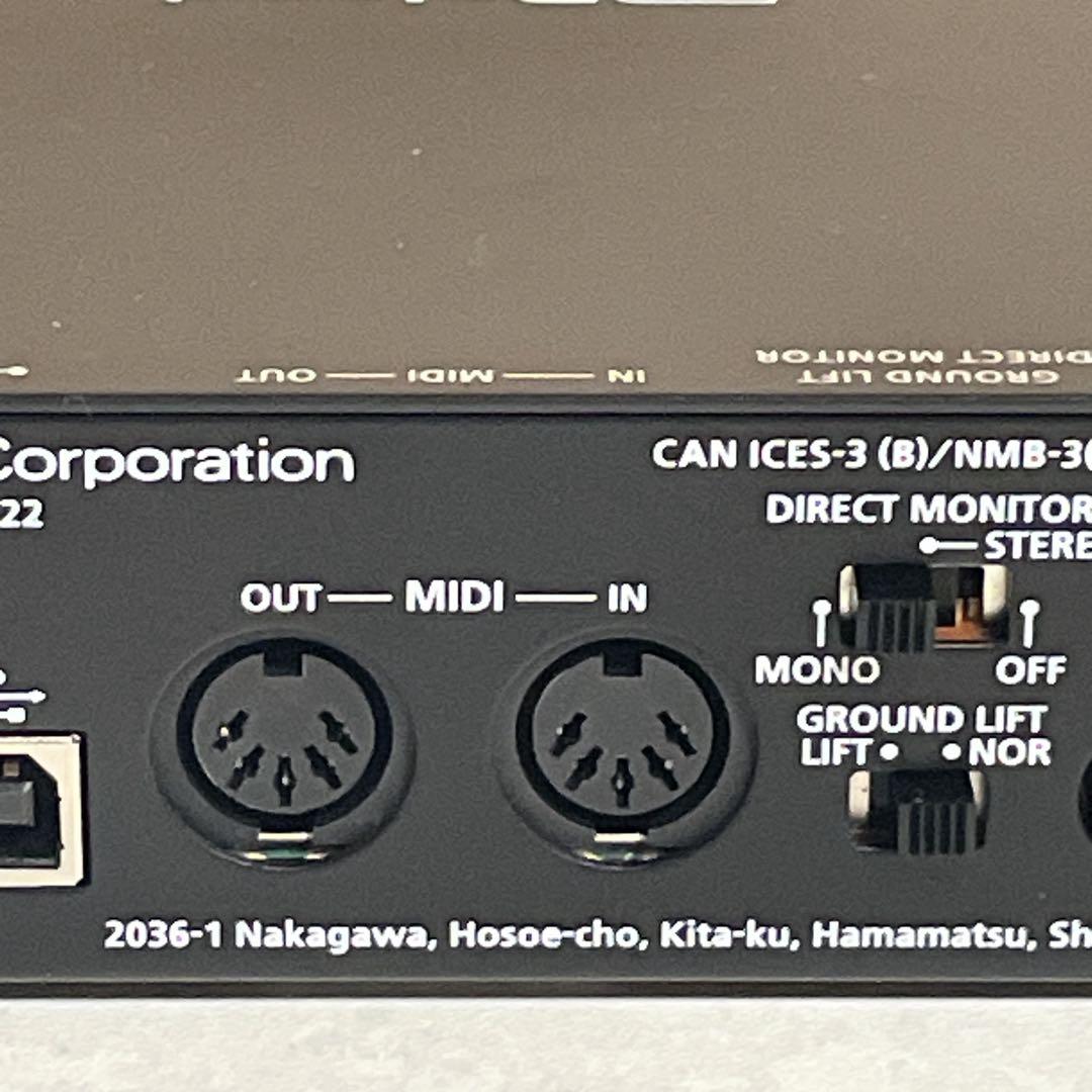 【ほぼ未使用】Roland Rubix22 オーディオインターフェイス 特典付