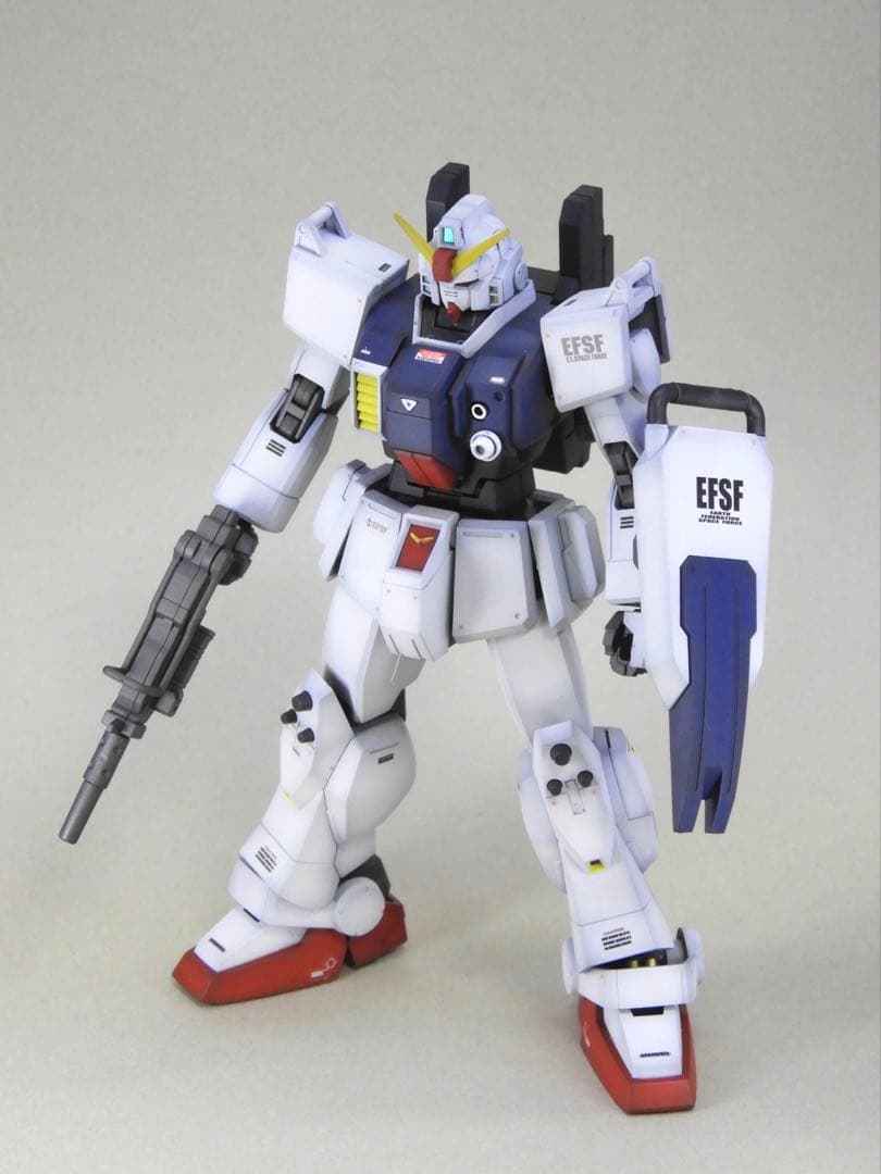HGUC 陸戦型ガンダム 全塗装 / ガンプラ 完成品
