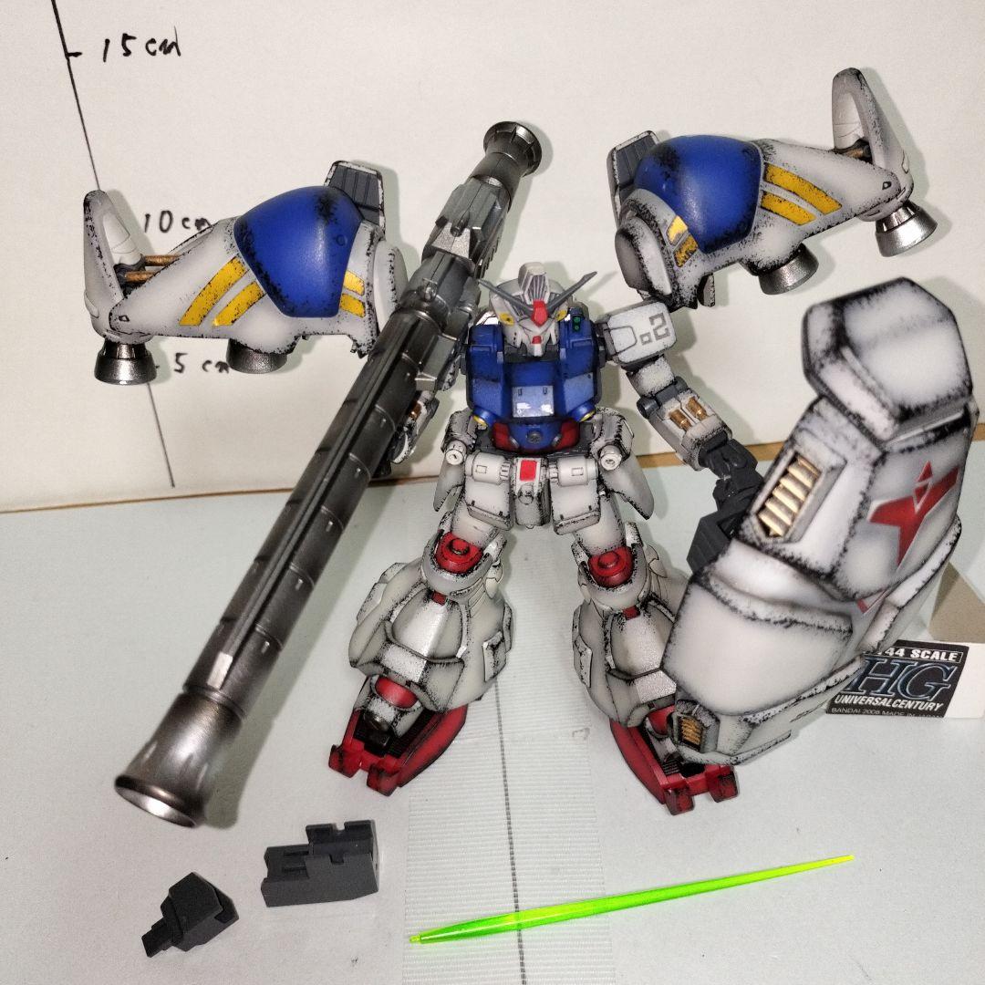 HG 1/144 ガンダム試作2号機 サイサリス 塗装完成品 ガンプラ 0083