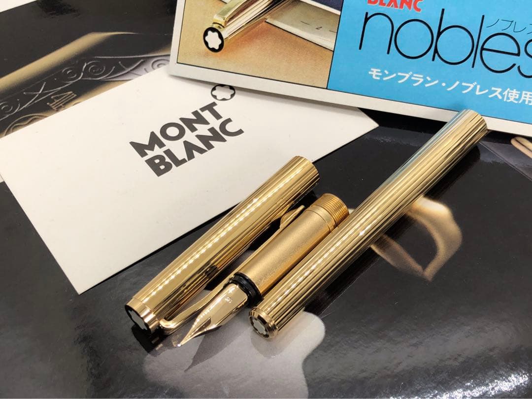 ⭐️モンブラン⭐️金運を呼ぶ黄金の世界中で支持の高いノブレス・モデルNo1147⭐️