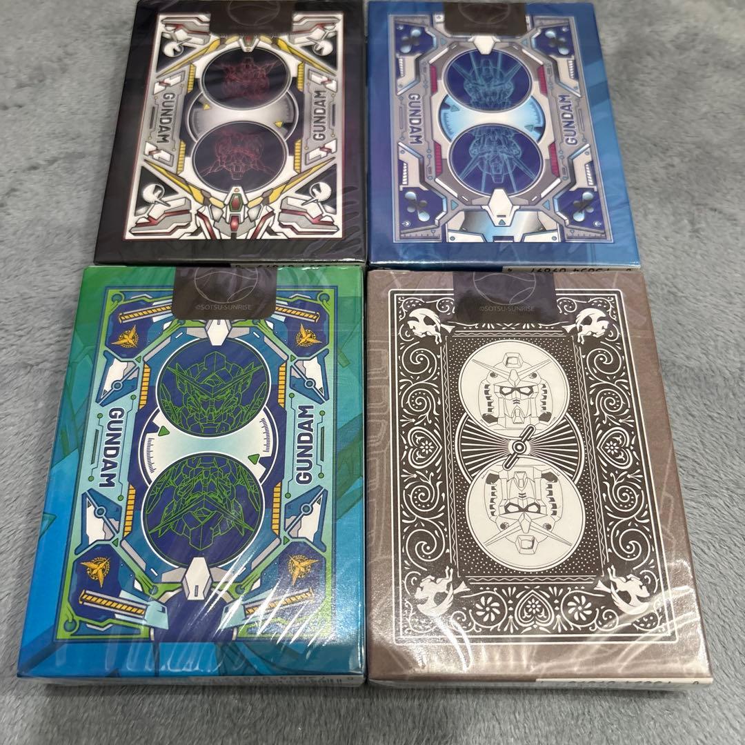 バイスクル　ガンダム4デックセット　Bicycle Gundam 4decks