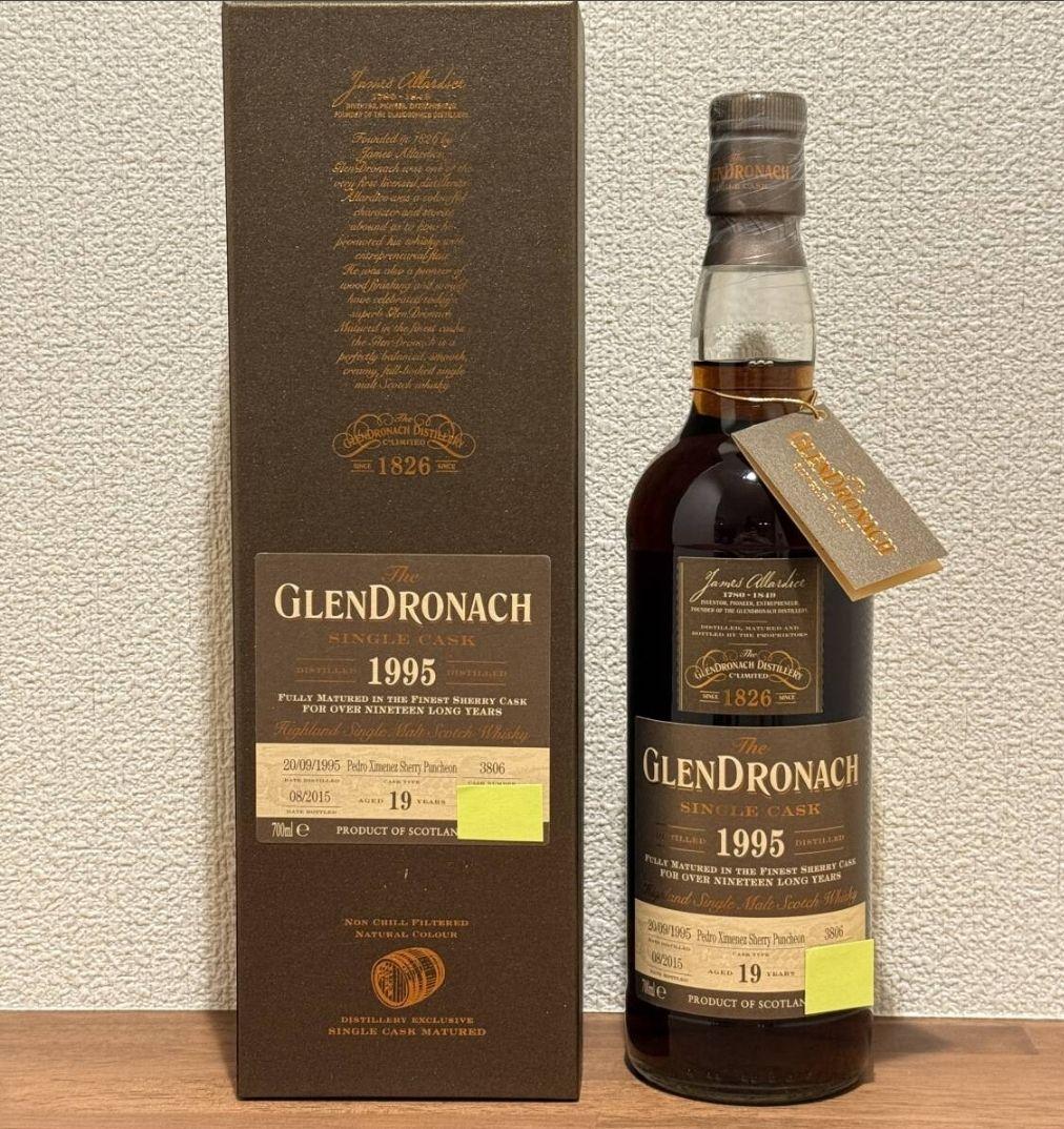 グレンドロナック 1995 19年 Single Cask #3806
