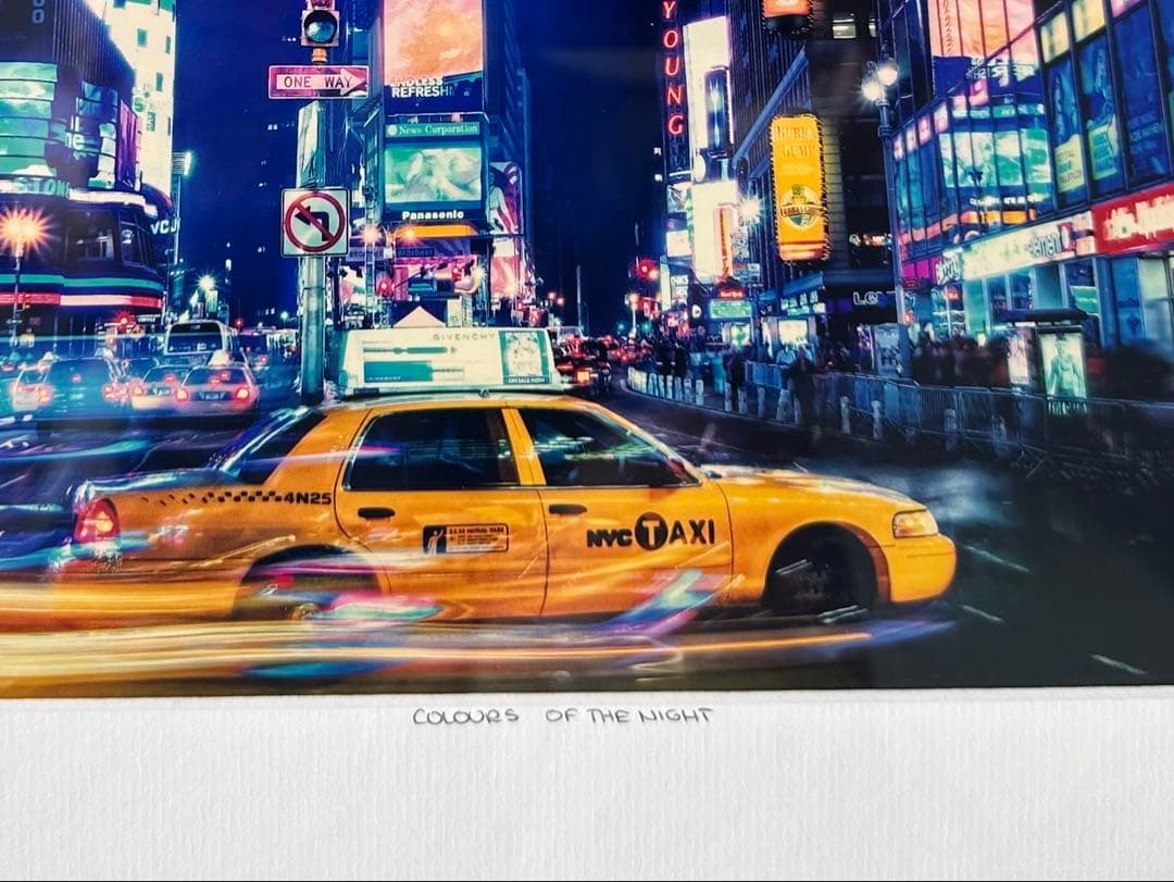 【★値下げ！3枚セット／額縁付】Yellow Korner x New York