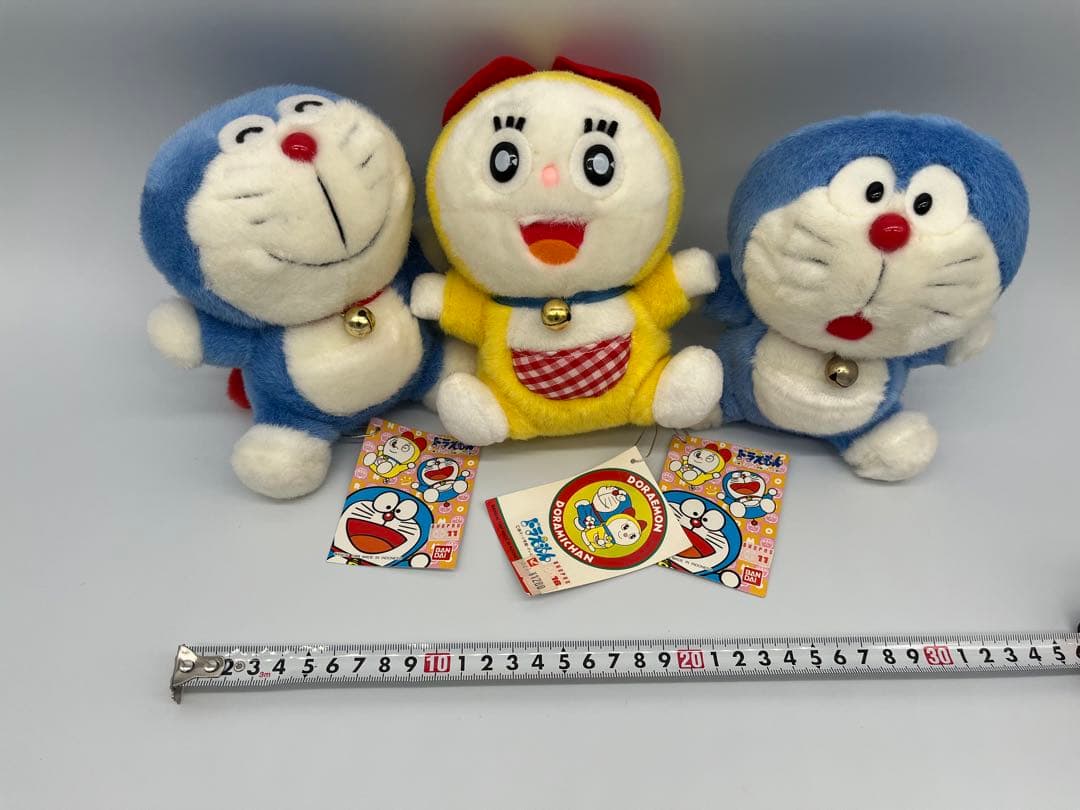 レトロ　ドラえもん ドラミちゃん ぬいぐるみ 1997年 バンダイ 当時物