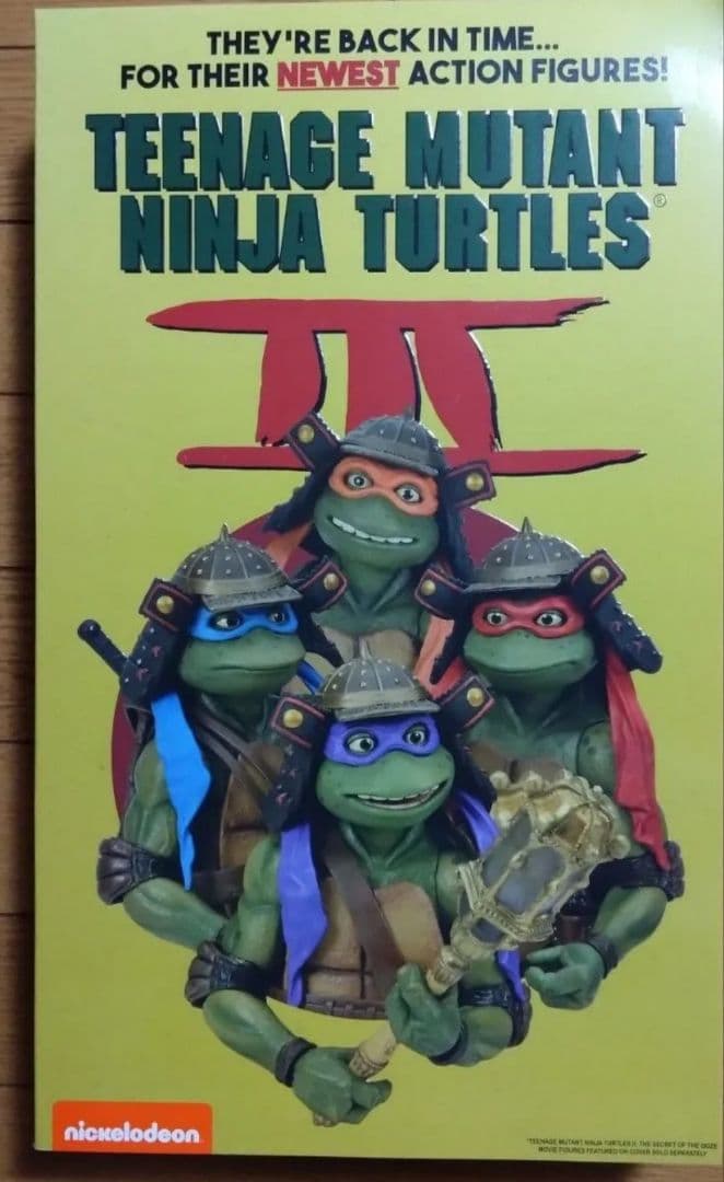 SDCC2023限定 NECA ネカ TMNT3 サムライタートルズ