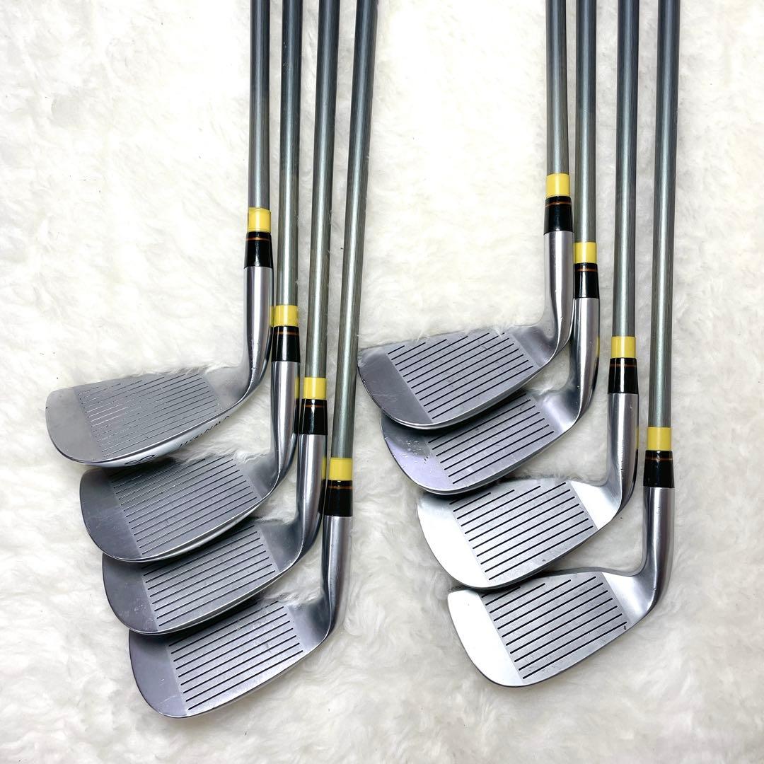 HONMA ホンマ LB280 アイアン 8本セット 黒モグラ