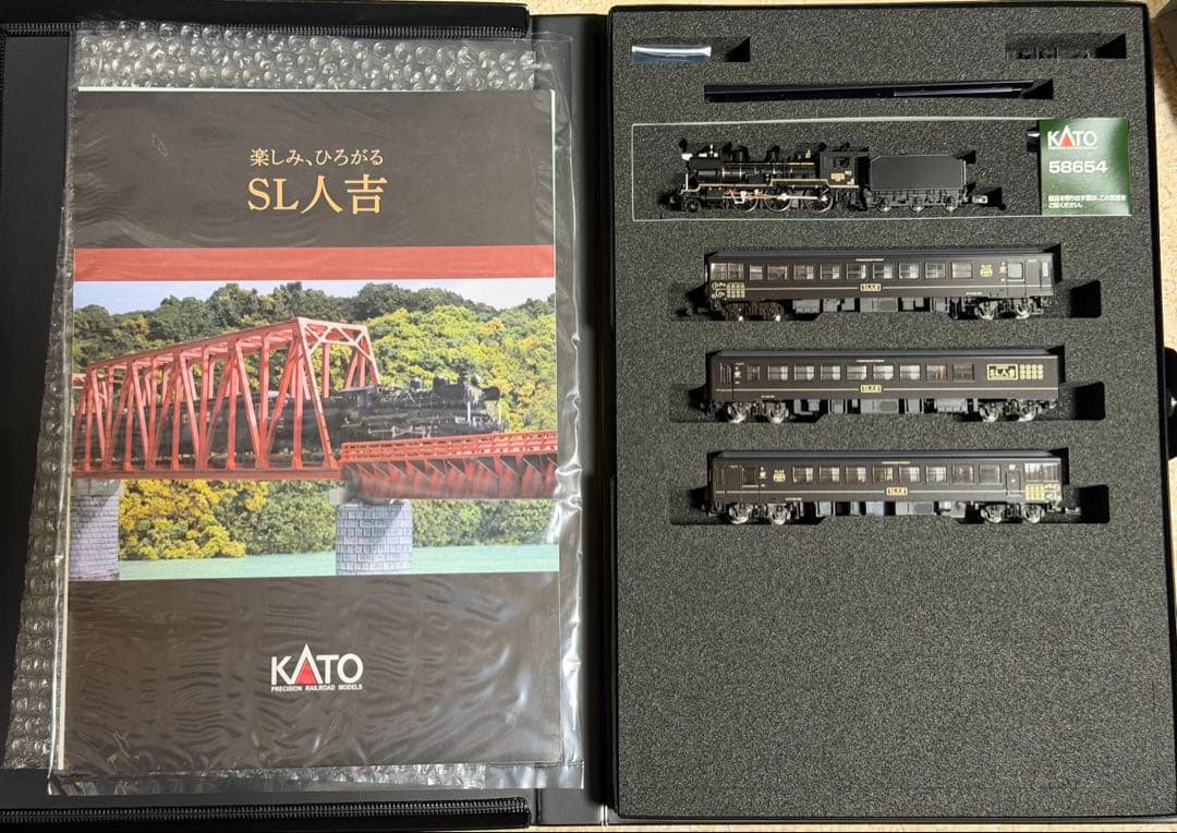 新品未使用 KATO 10-1727 58654+50系 SL人吉 4両セット