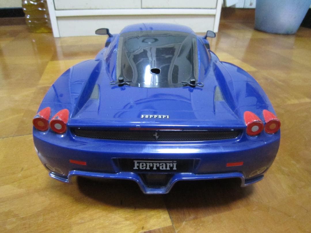 エンジン1発始動 1/10 タミヤ TG10 mk-1 フルメカ フェラーリ