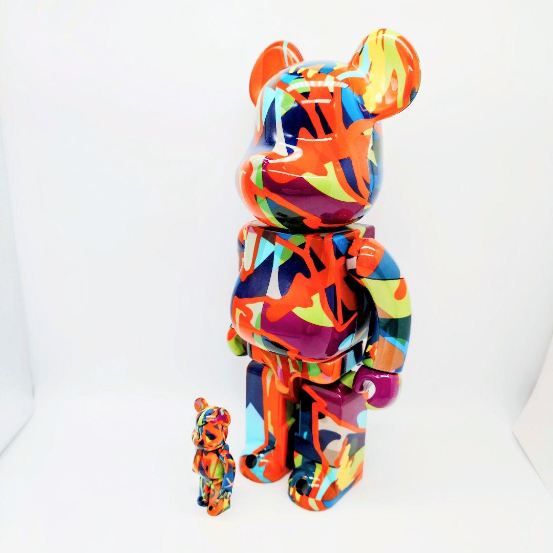 【新品同様】BE@RBRICK-ベアブリック TENSION 100%＆400