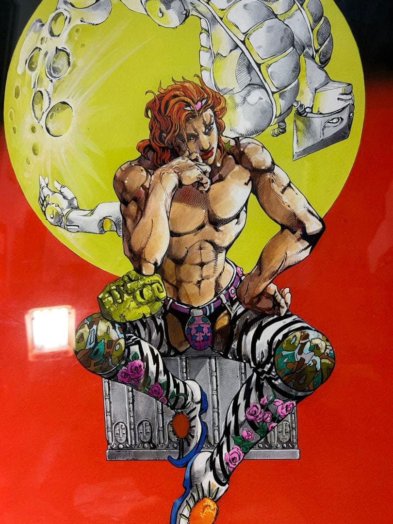 ジョジョ展　複製原画　ジョジョの奇妙な冒険 DIO
