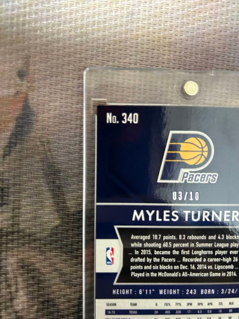 myles turner マイルズ・ターナー