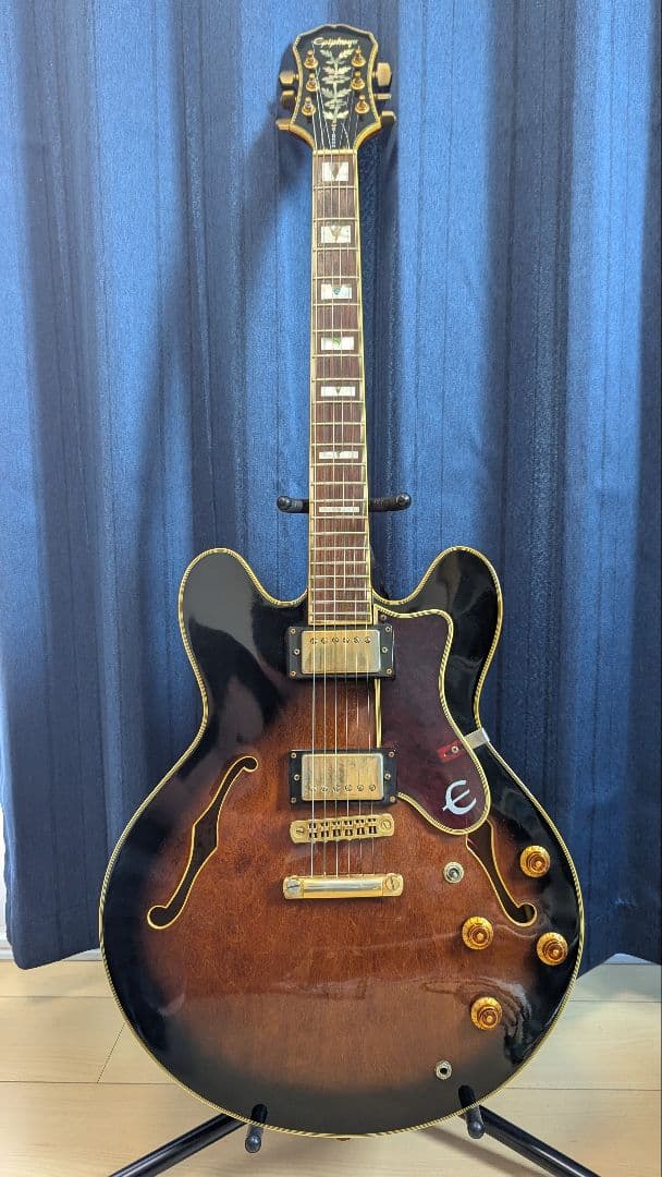 Epiphone SheratonⅡ ビンテージ セミアコ gibsonロゴ