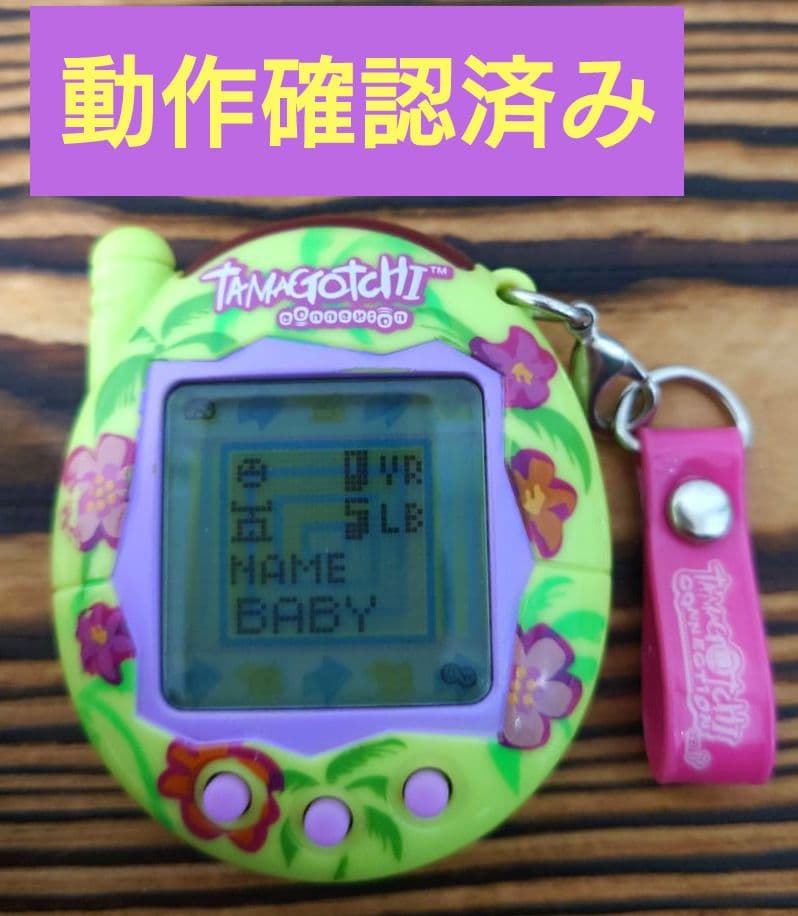 【動作確認済み】たまごっちコネクションV３【花柄】【海外限定品】【日本未発売品】