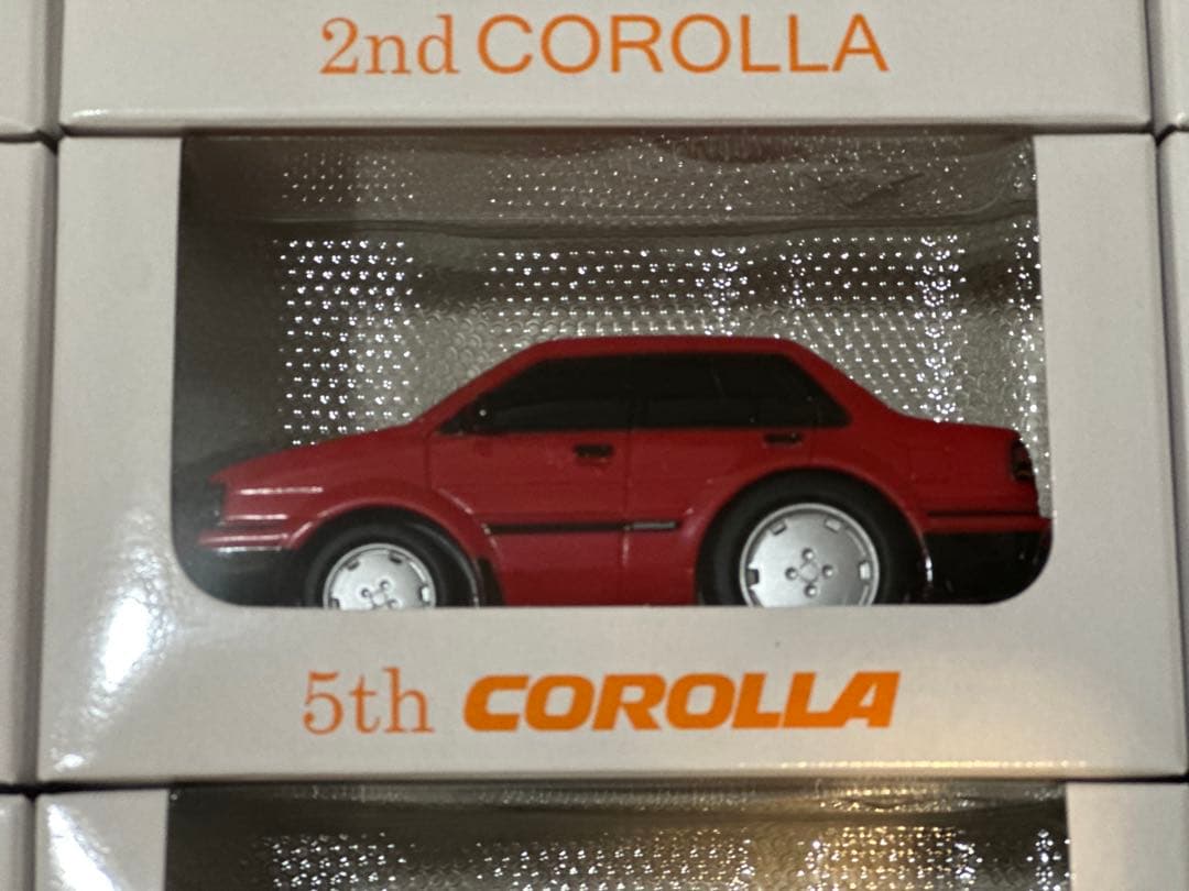 COROLLA 40th Anniversary ミニカーセット