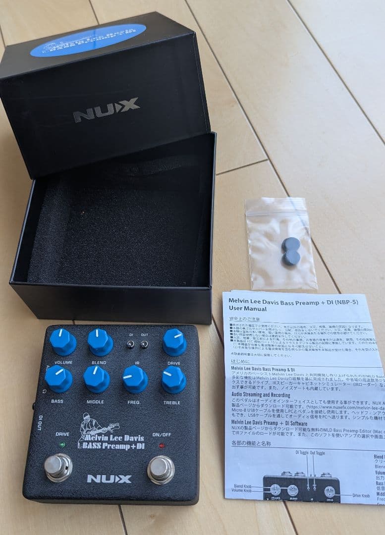 ベース NUX MLD Bass Preamp + DI