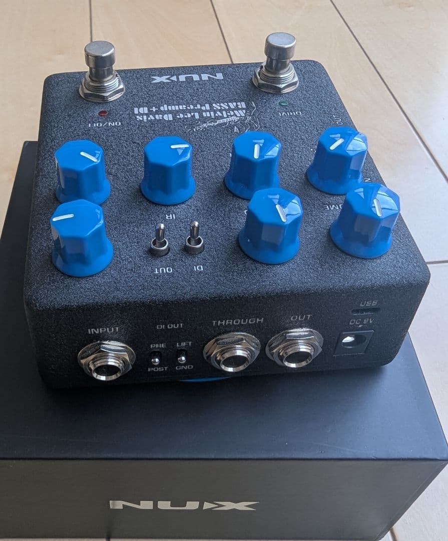 ベース NUX MLD Bass Preamp + DI