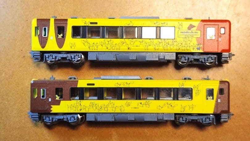 ま*る様 【室内灯付】TOMIX キハ100 ポケモン with YOU トレイ