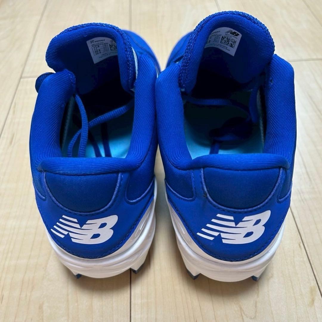 New Balance 青 スパイクシューズ　29.5センチ