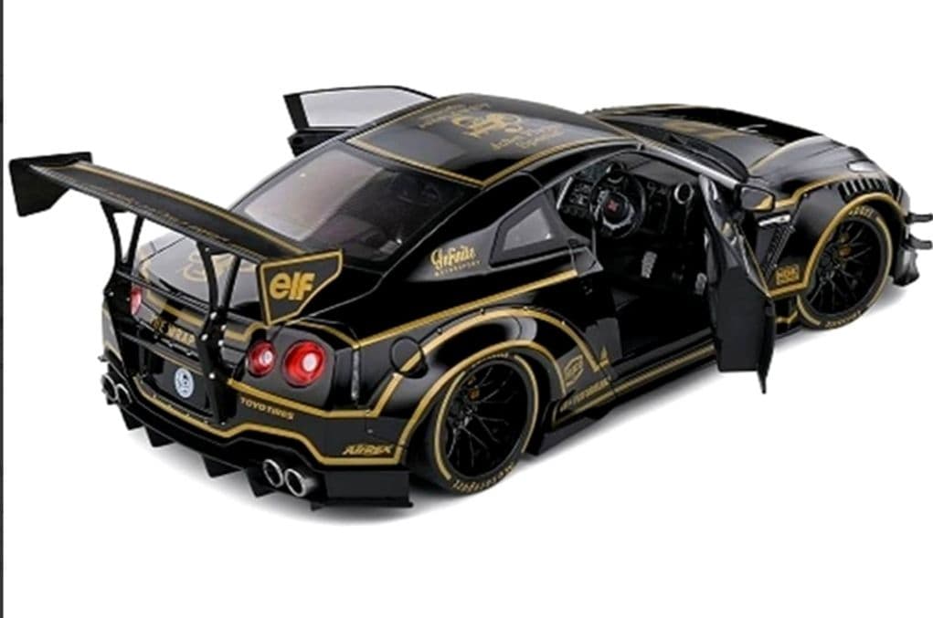 ソリド 1/18 日産 GT-R R35 リバティーウォーク JPS 2022
