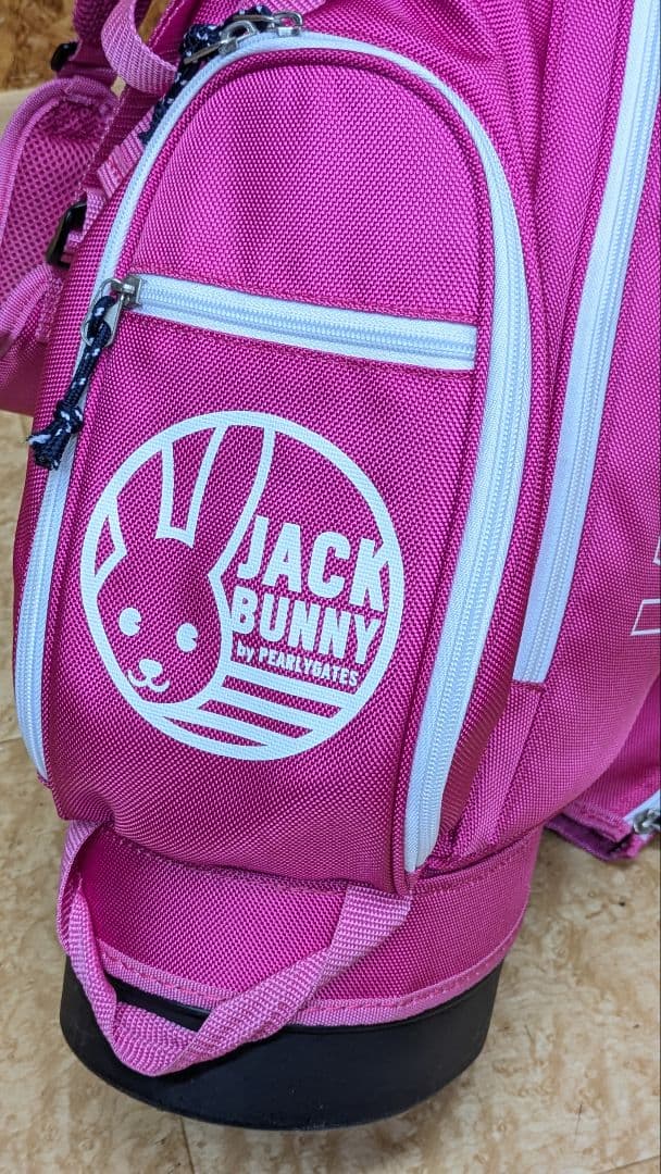 JACK BUNNY ピンク スタンドバッグ