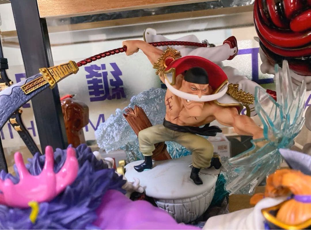 ONE PIECE 白ひげ海賊団 18点 ガレージキット ガレキ スタチュー①