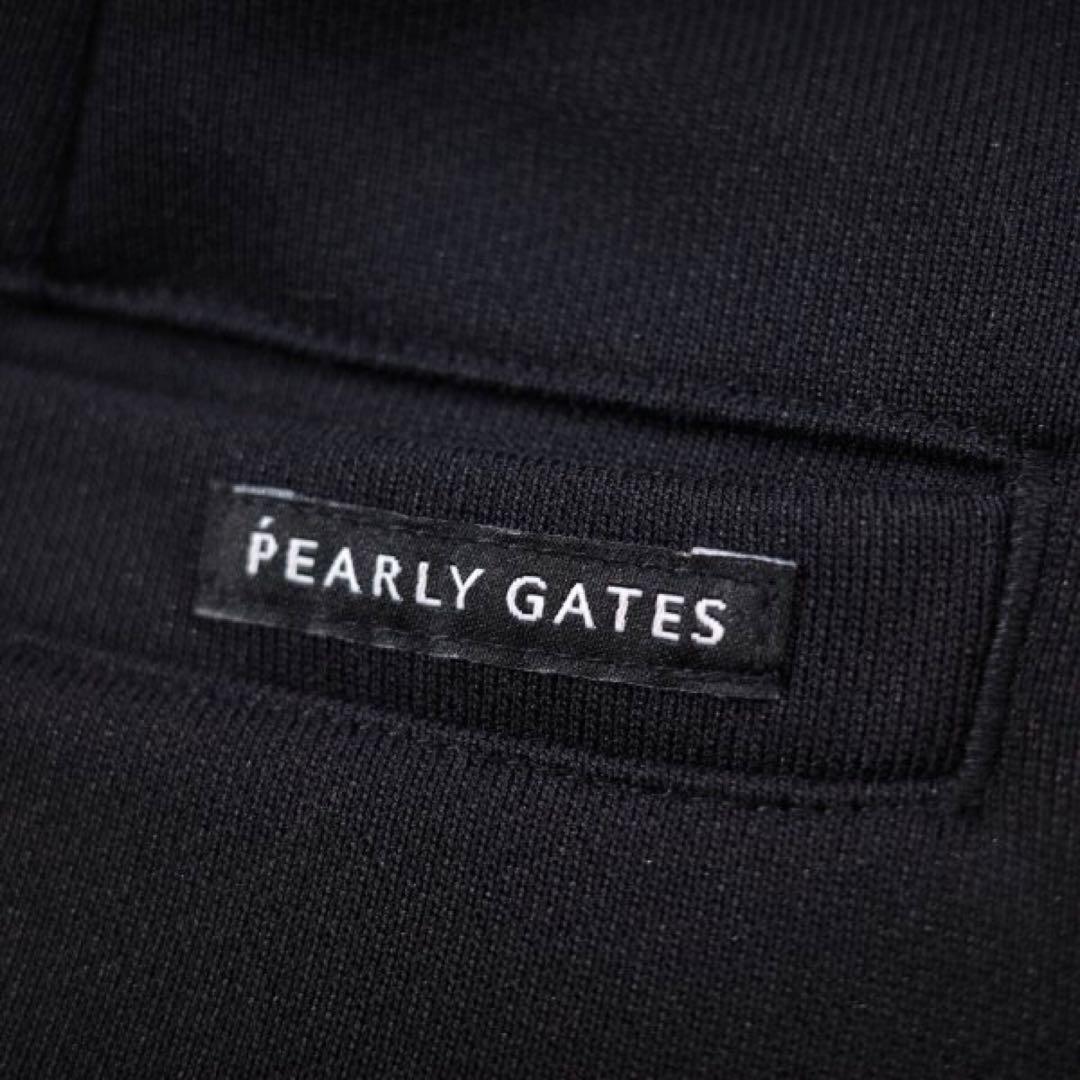 【PEARLY GATES】日本製 裏起毛豹柄スウェット テックスカート・0番S