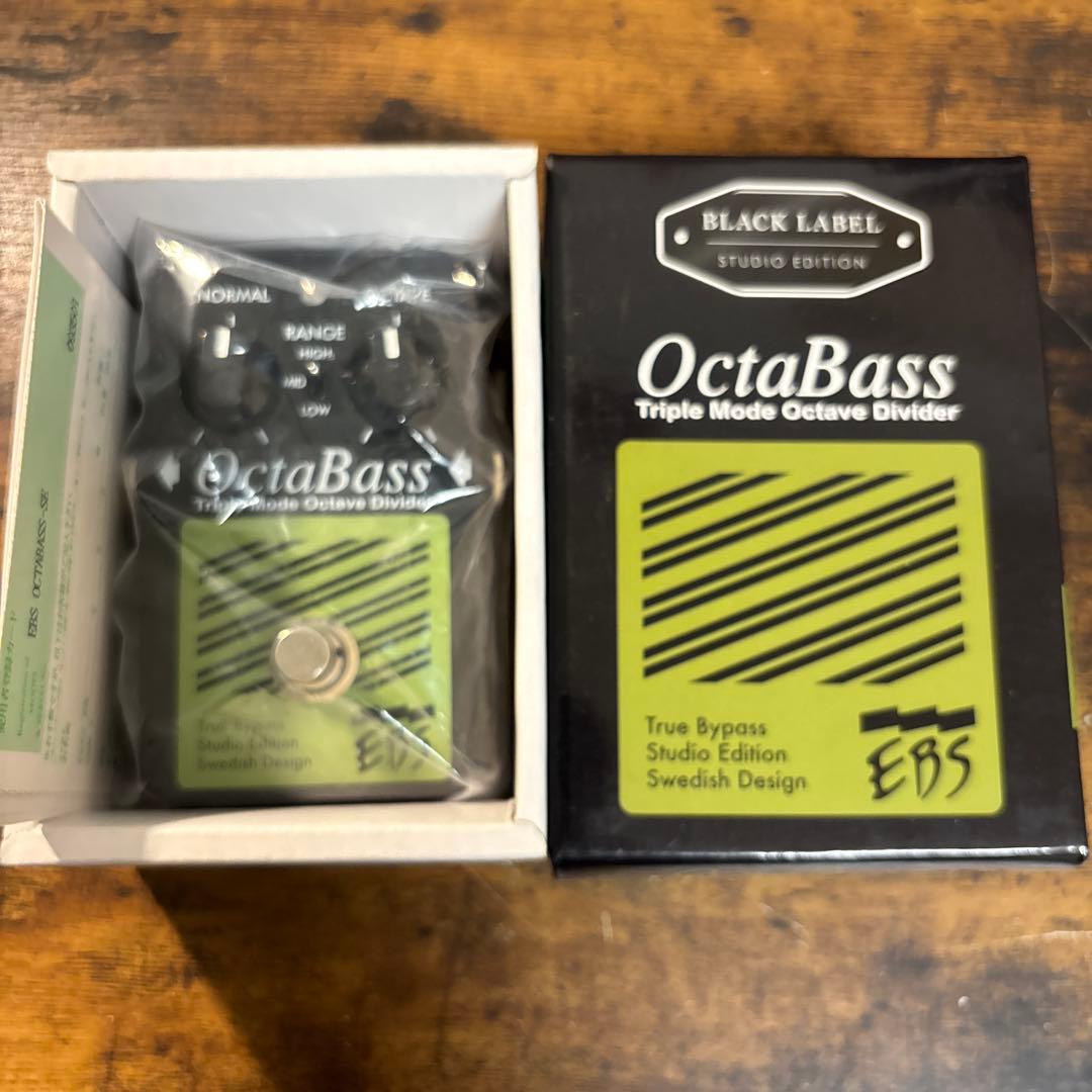ベース EBS Octa Bass BLACK LABEL Studio Edition