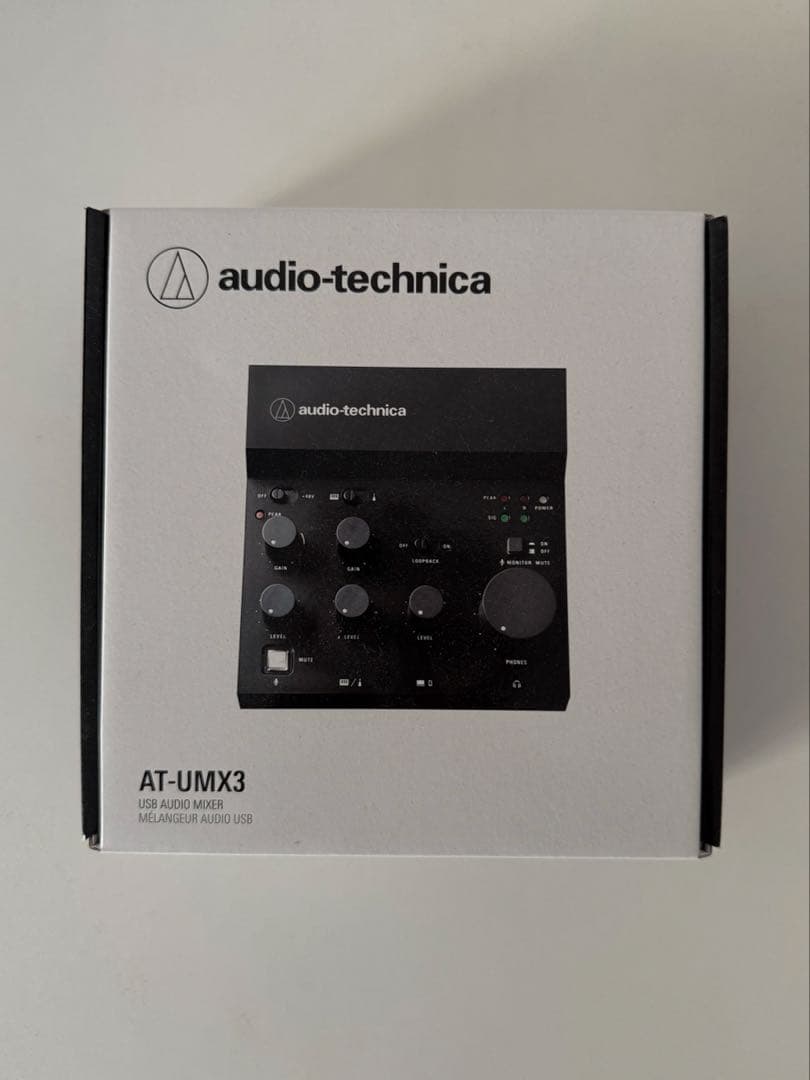 Audio-Technica AT-UMX3 オーディオインターフェイス【美品】