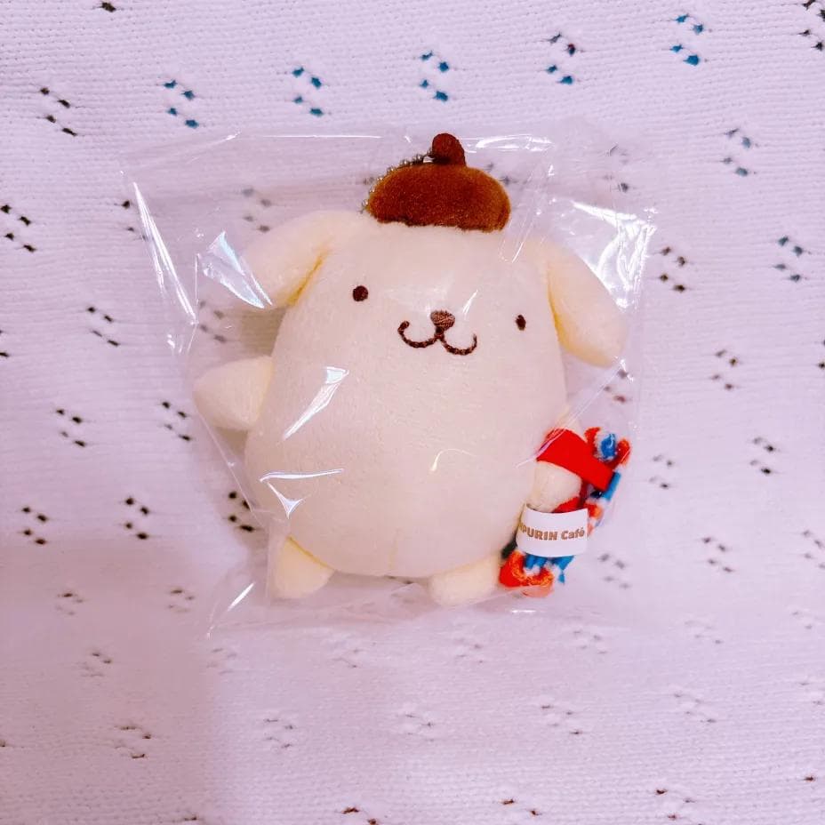 サンリオ　ポムポムプリンカフェ　台湾限定 マスコット