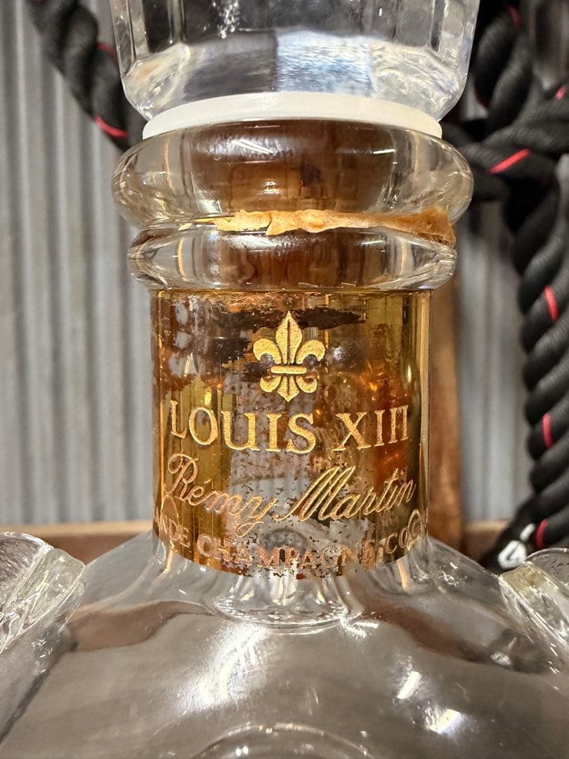 バカラ製クリスタルボトル LOUIS XIII Rémy Martin 空瓶