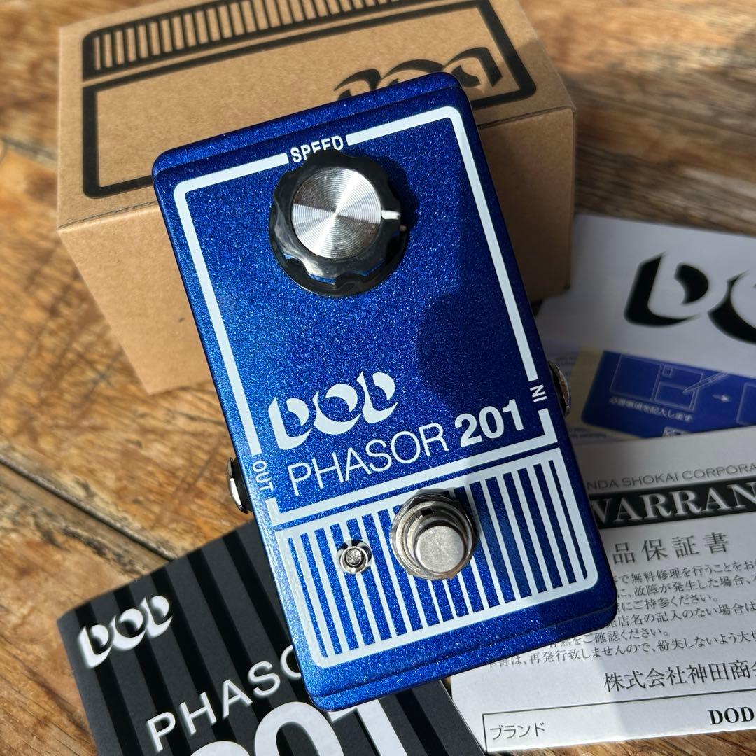 DOD PHASOR 201 エフェクター 青