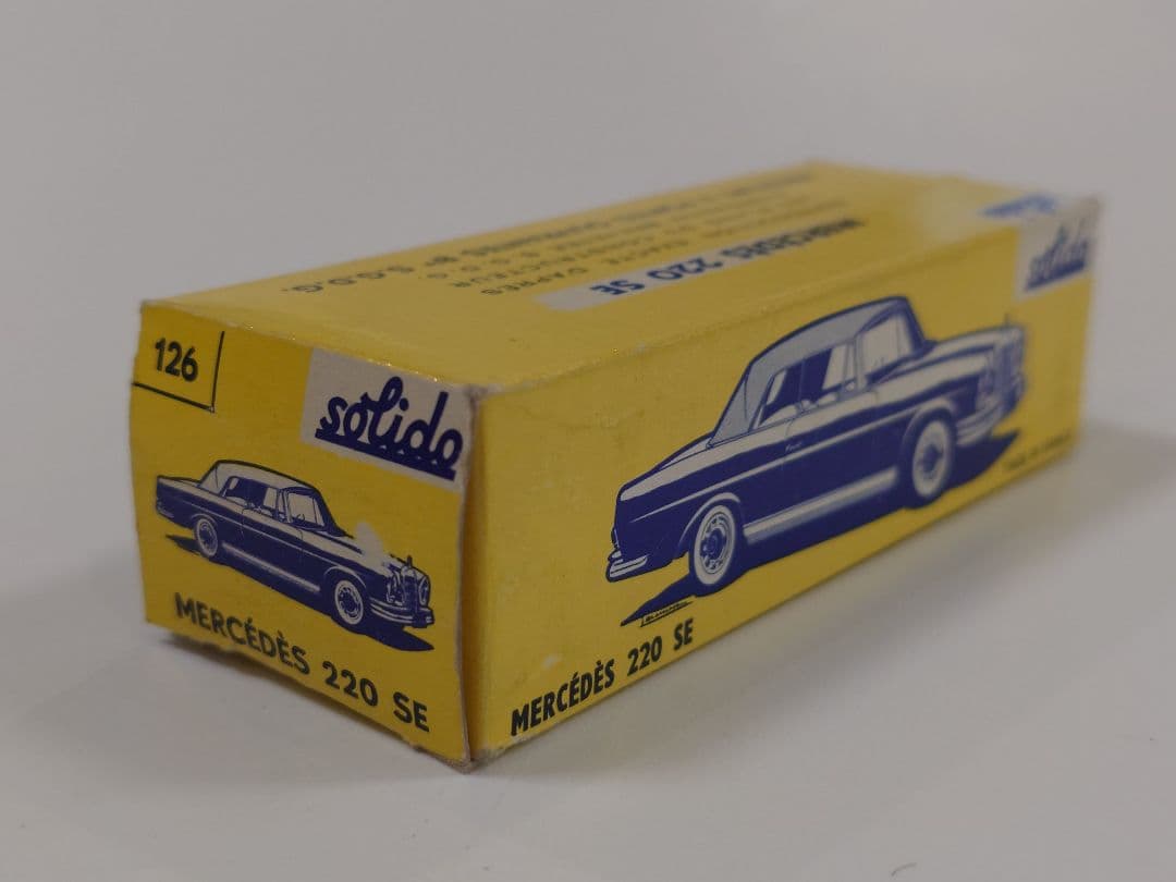 【Xmas Sale】SOLIDO REF 126 MERCEDES 220SE