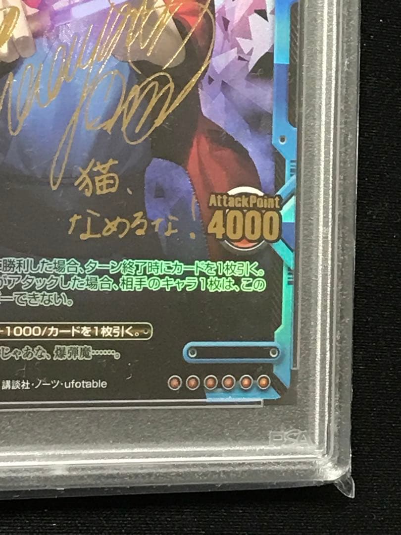 レベルネオ ネオレア 空の境界 両儀 式 サイン PSA10