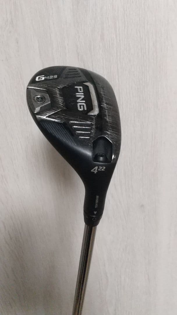 【名器】PING G425 ハイブリッド 4u 22度 ヘッドのみ