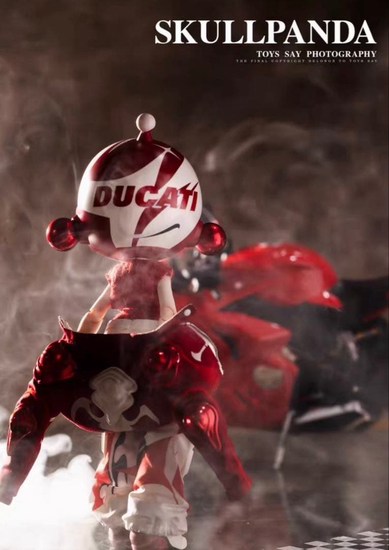 SKULLPANDA × DUCATI 1/6 Action Figure