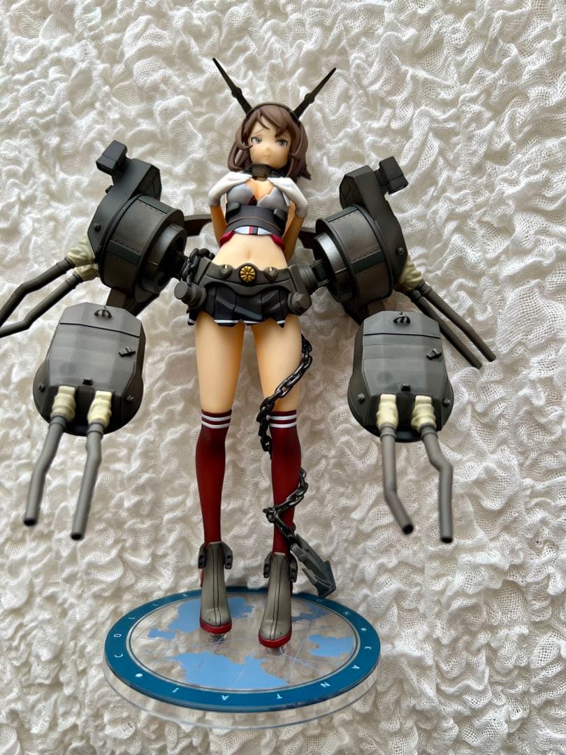 艦隊これくしょん-艦これ-陸奥　限定中破ver. フィギュアキューズQ 美品