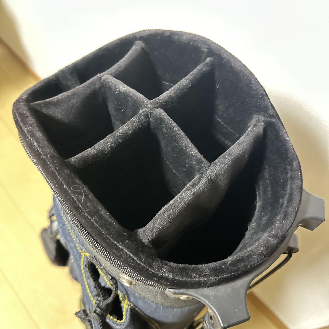 超希少 EVISU エビス スタンド式 キャディバッグ 9.5型 軽量 芝生くん